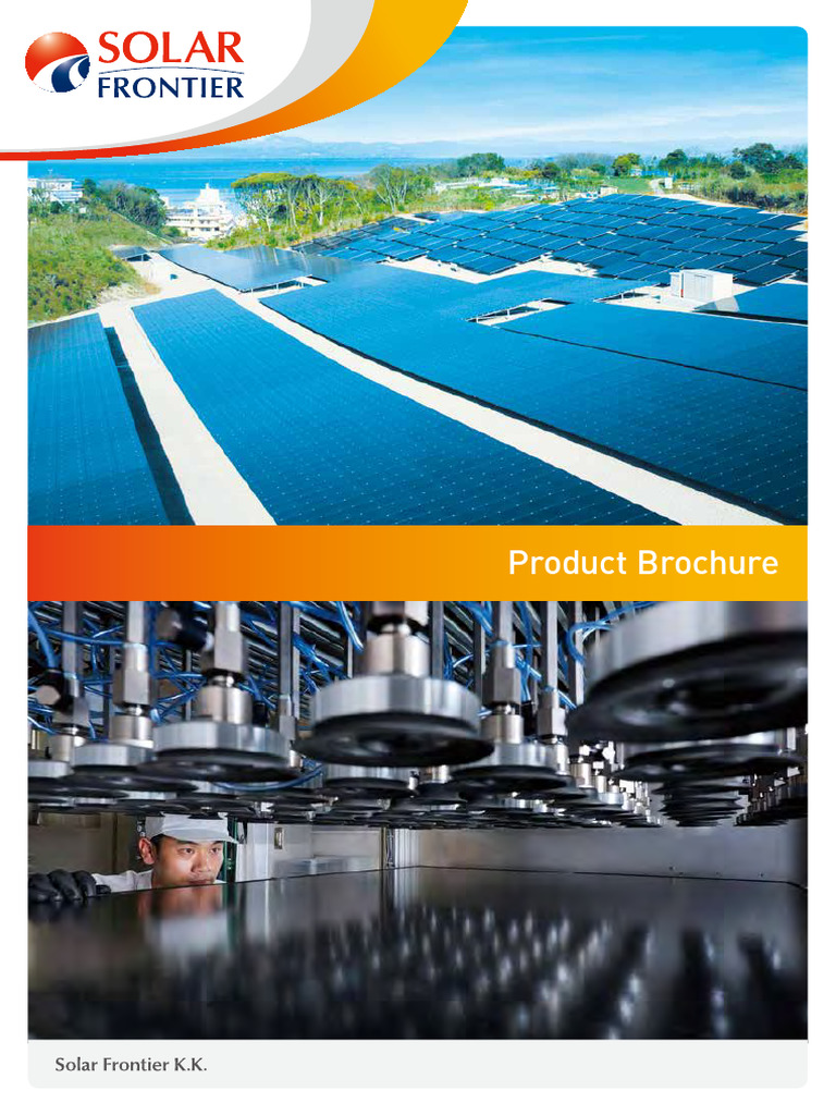 SF-Product-Brochure-EN | PDF | Photovoltaics | Solar Panel