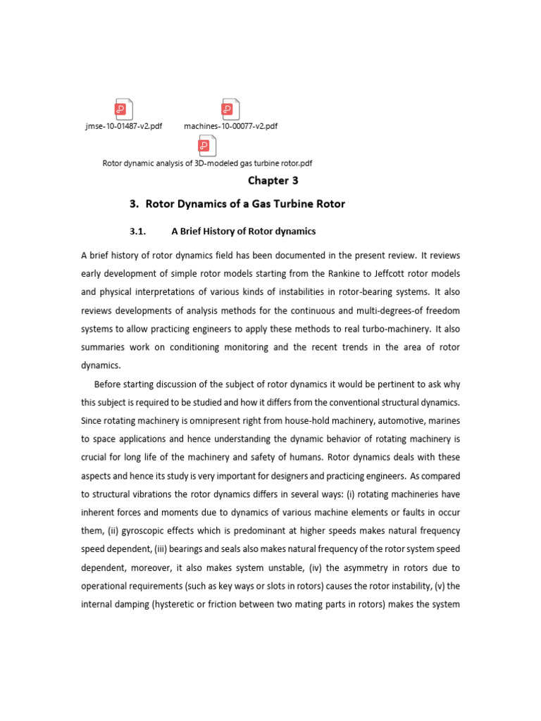 Rotordynamics | PDF | Turbine | Gyroscope
