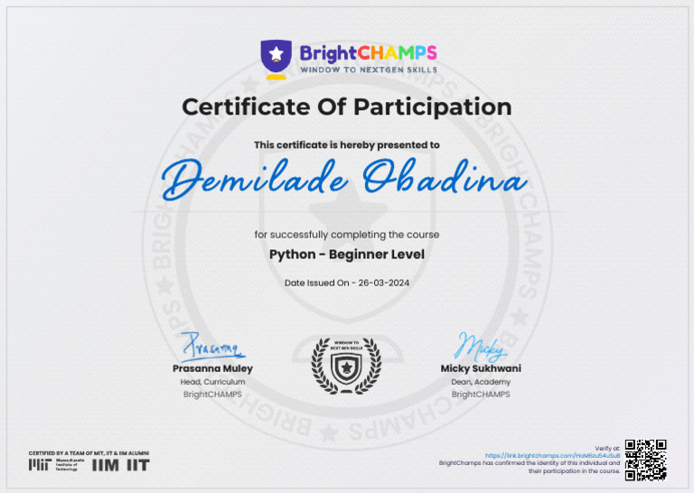 Python - Beginner Level | PDF