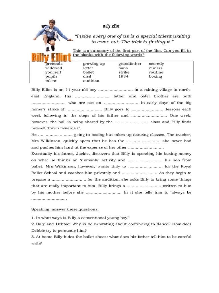 Billy Elliot | PDF