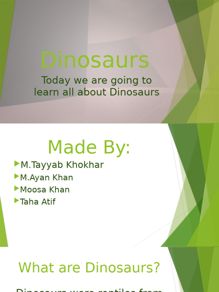 Dinosaurs | PDF | Young Adult | Travel