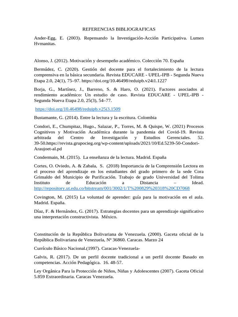 Bibliografia de Mireyda | PDF | Venezuela | Maestros