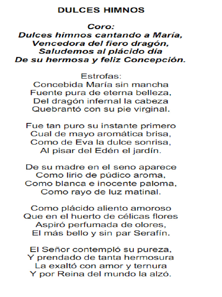 Dulces Himnos | PDF