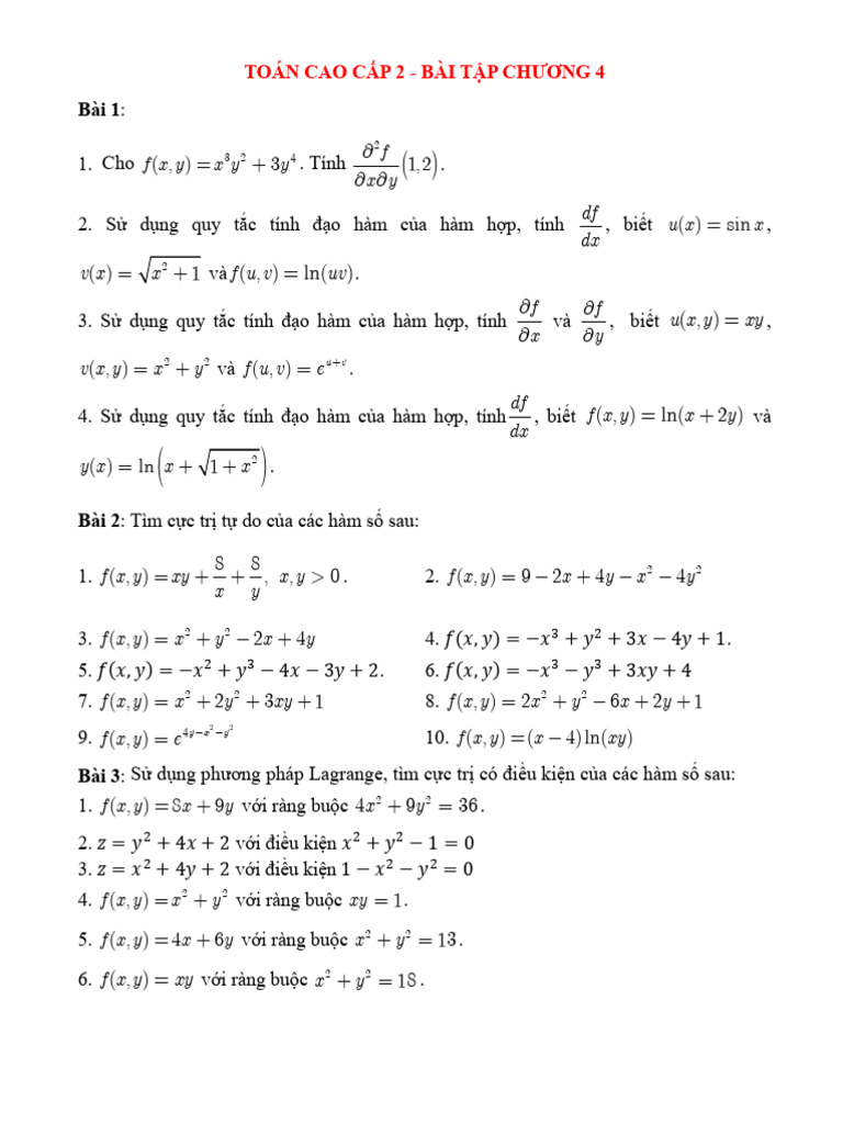 Tcc2-Hub-Bt Chương 4 | PDF