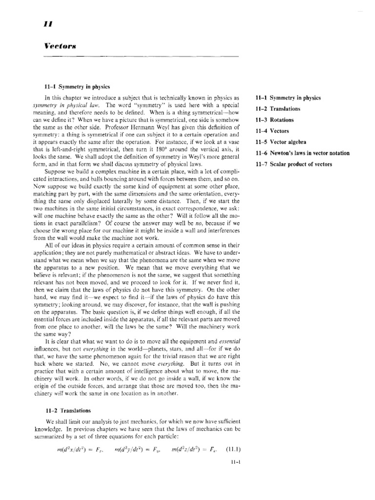 Vectors | PDF