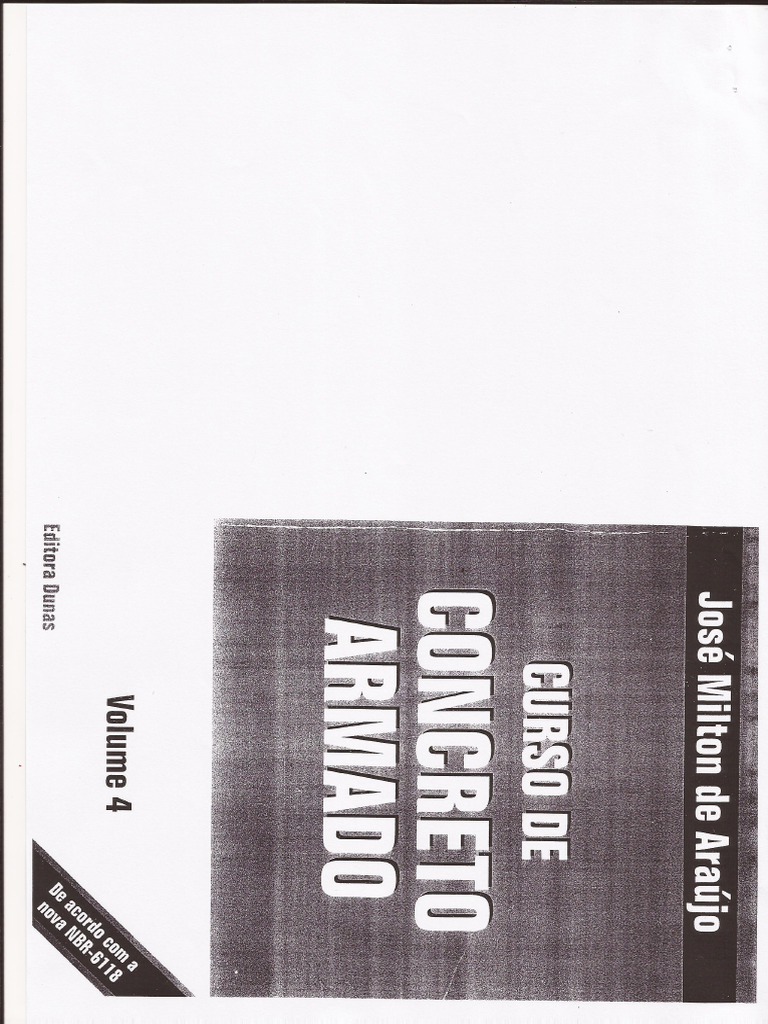 José Milton de Araújo - Vigas-Parede e Consolos | PDF