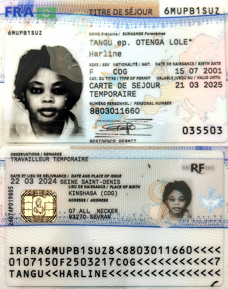 Titre Sejour Harline | PDF