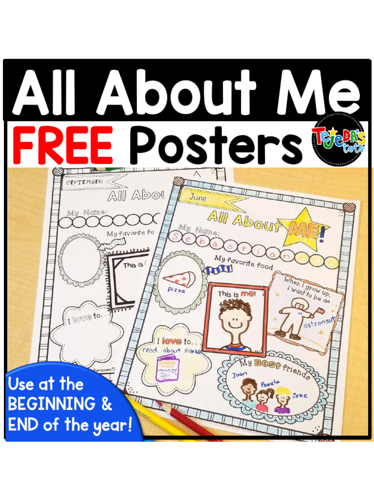 All About Me Poster Template | PDF