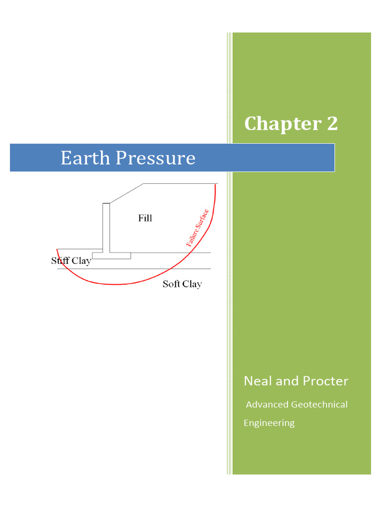 Advanced Geotechnical Engineering 2020 - EarthPressure | PDF | Deep Foundation | Geotechnical ...