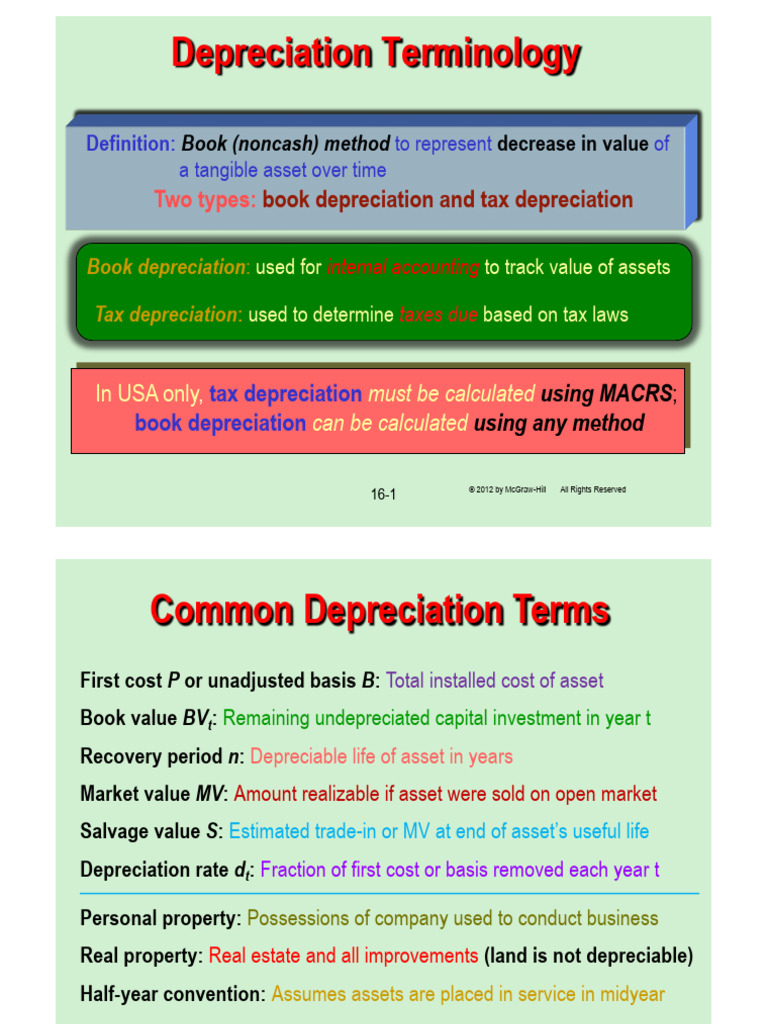 Depreciation Methods | PDF | Depreciation | Financial Economics