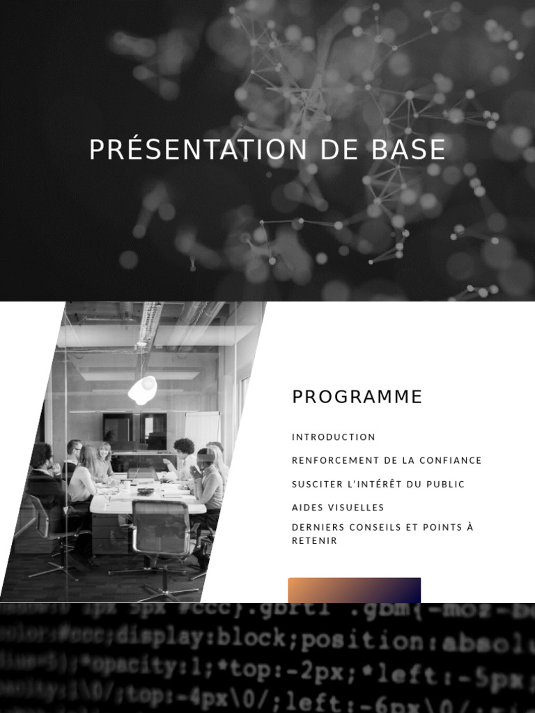 Techniques de Présentation Efficaces | PDF | Audience (média) | la ...