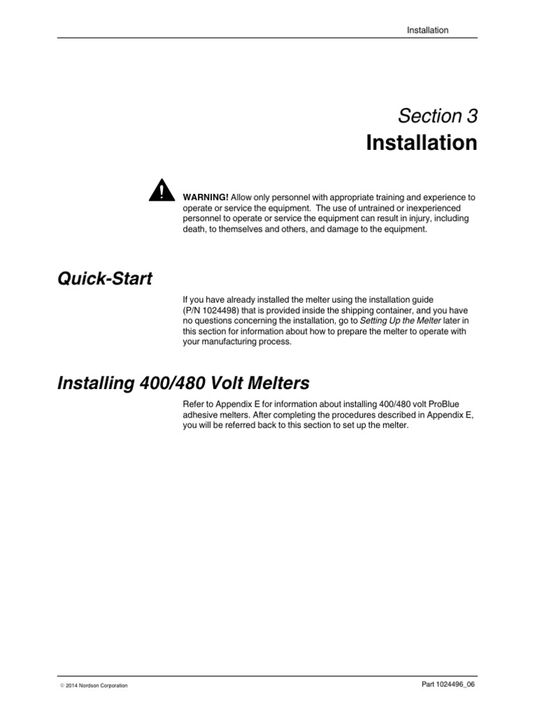 Installation 1 | PDF | Parameter (Computer Programming) | Electrical ...