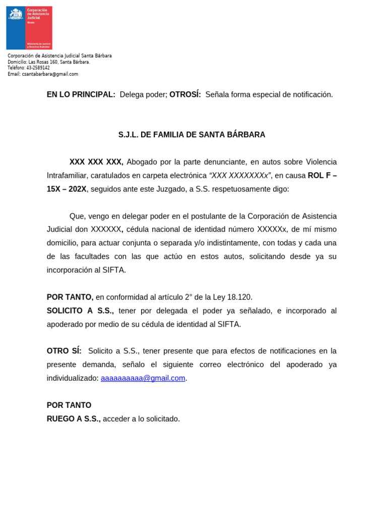 Delega Poder Ab Cristian | PDF