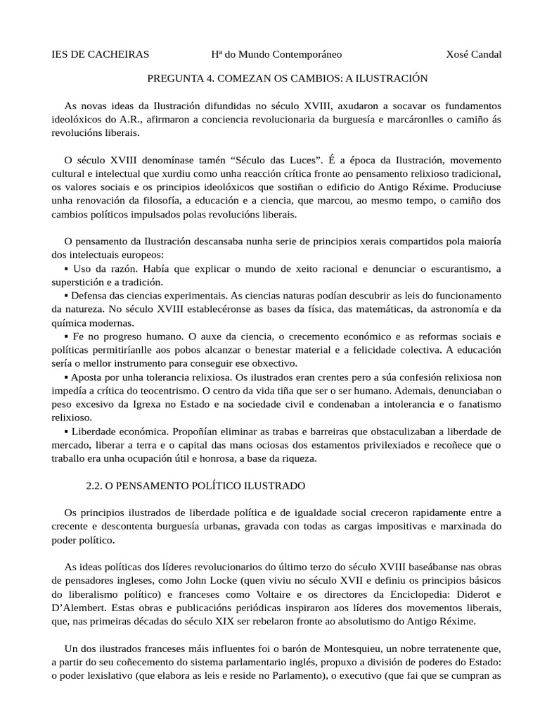 4 Mentalidade Antigo Réxime Ilustración | PDF