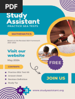 SEA Practice Test 2 Mathematics | PDF | Numbers | Elementary Mathematics