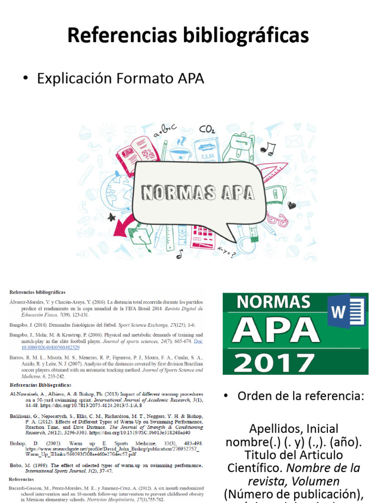 10 Referencias y Formato APA 2020 | PDF