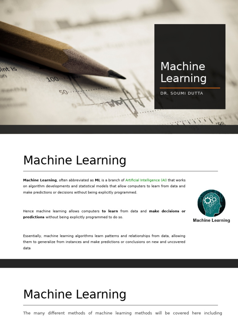 Machine Learning 1 | PDF | Machine Learning | Artificial Neural Network