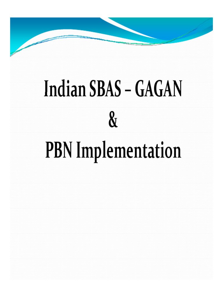 Presentation2 Gagan - Indian Sbas Program (Compatibility Mode) | PDF ...