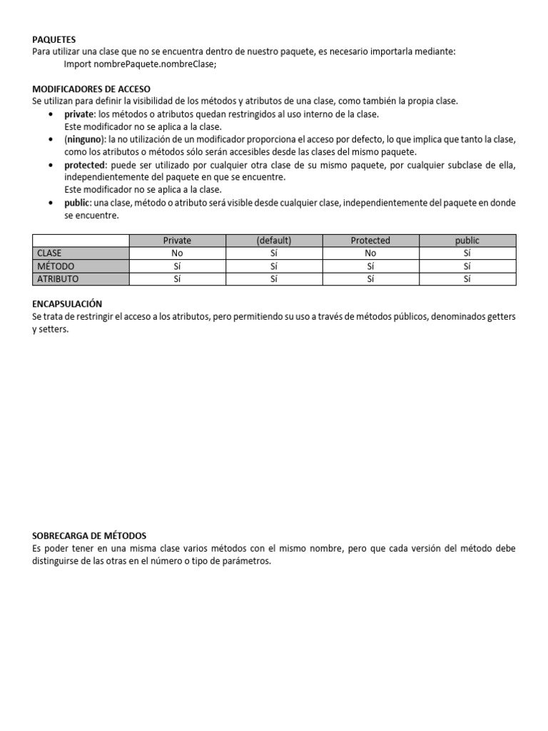 Poo Java 2 | PDF | Herencia (Programación Orientada a Objetos ...
