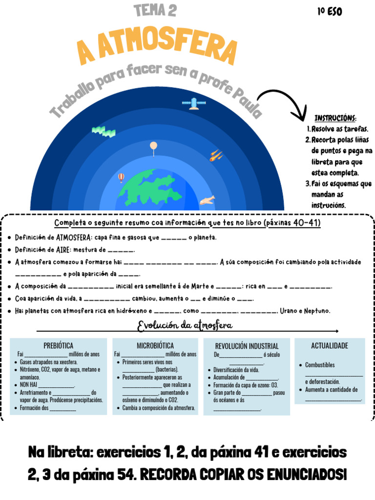 1ºESO.T2. Actividades para Hacer Sobre La Atmosfera - Baixa Laboral 1 ...