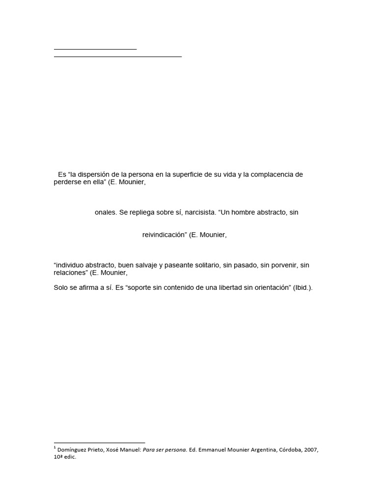 La vida del individuo: características y consecuencias | PDF | Sicología