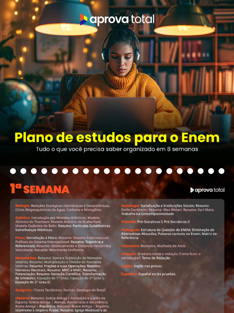 Cronograma Aprova Total | PDF