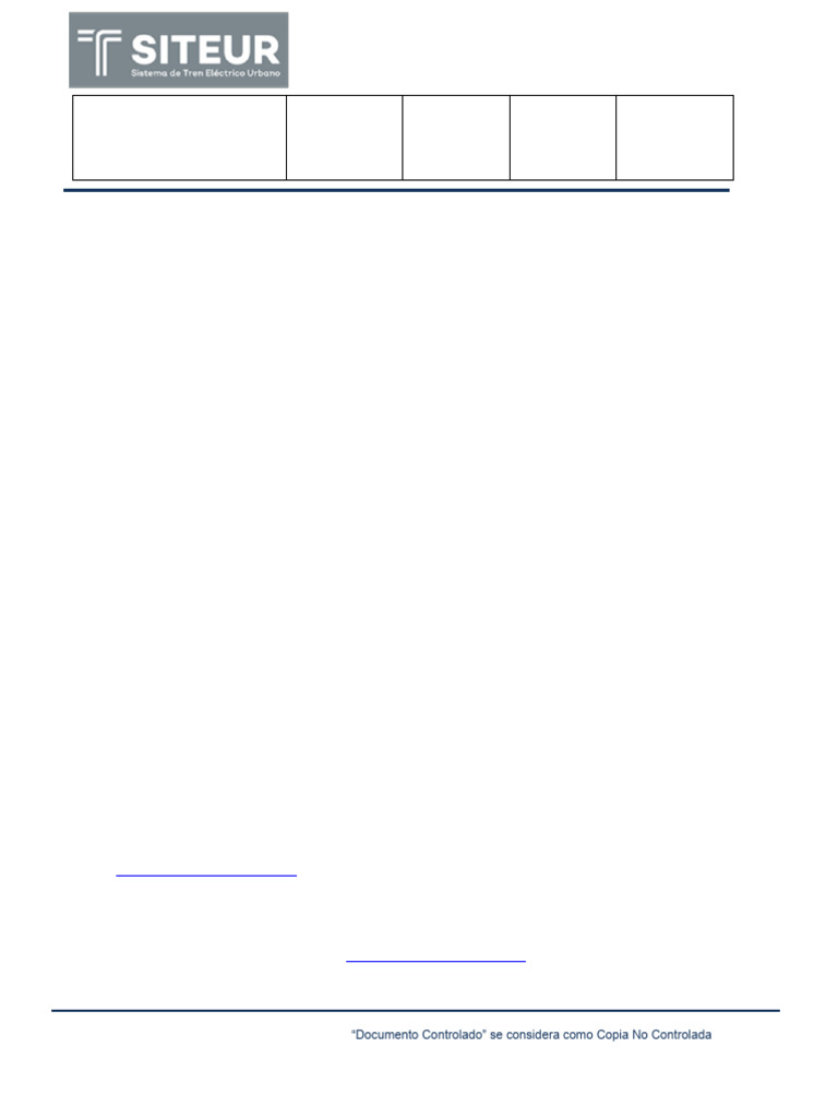 Gestión de Tablero de Control SITEUR | PDF