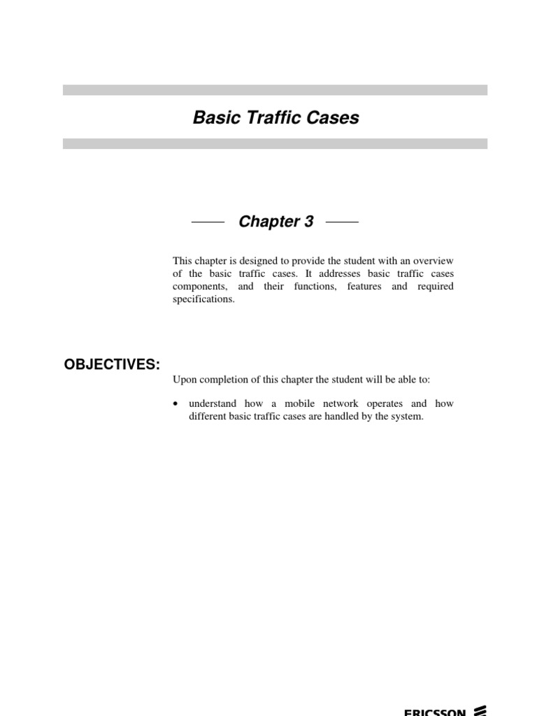 3.basic Traffic Cases | PDF | Telecommunications Engineering | Networks
