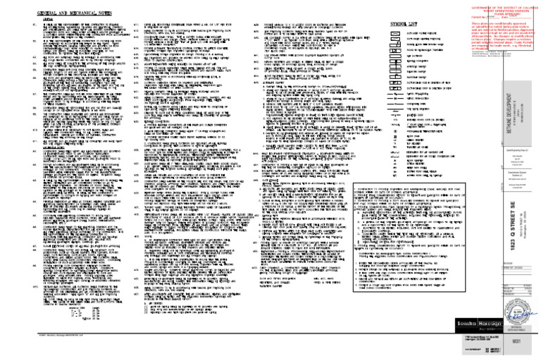 m001 Mechanical Notes and Symbols | PDF