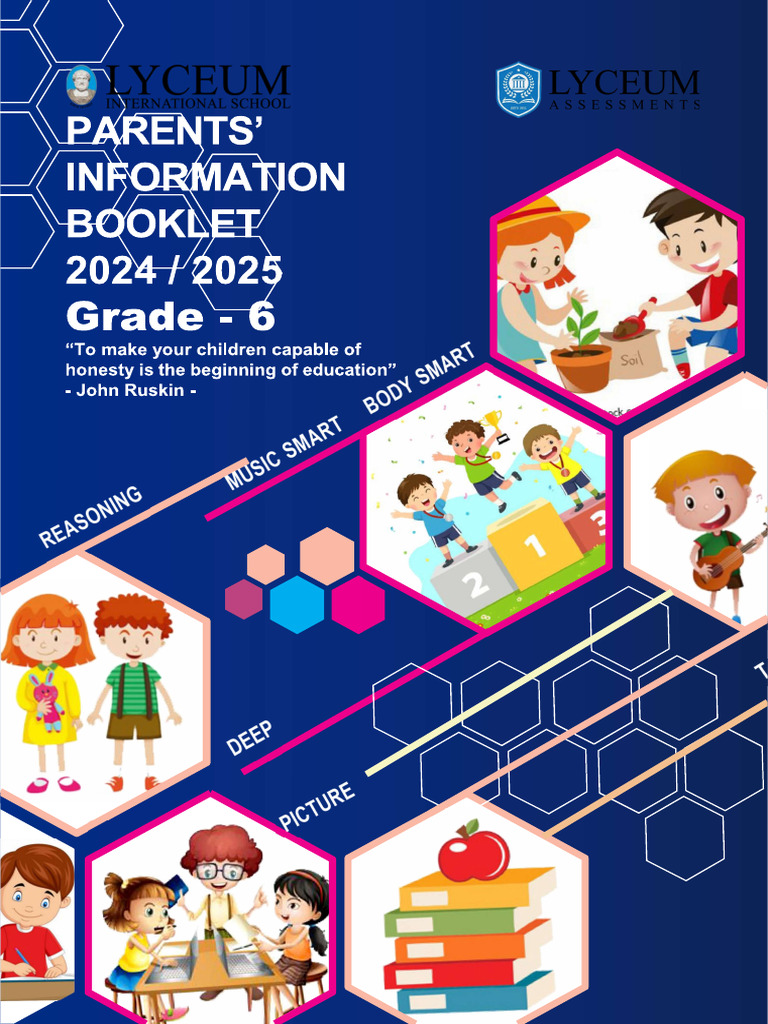 Grade 6 (2024 - 2025) - Finalised | PDF