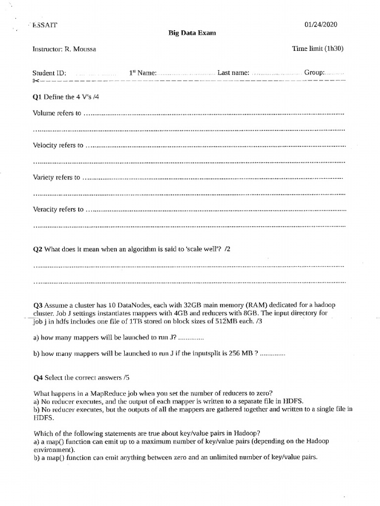 Examens-SC-3A-2019-2020 | PDF