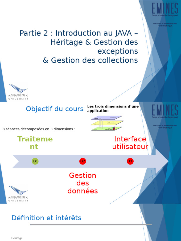 S3 - JAVA - Héritage Et Exceptions | PDF | Classe (informatique) | Java (Langage de programmation)