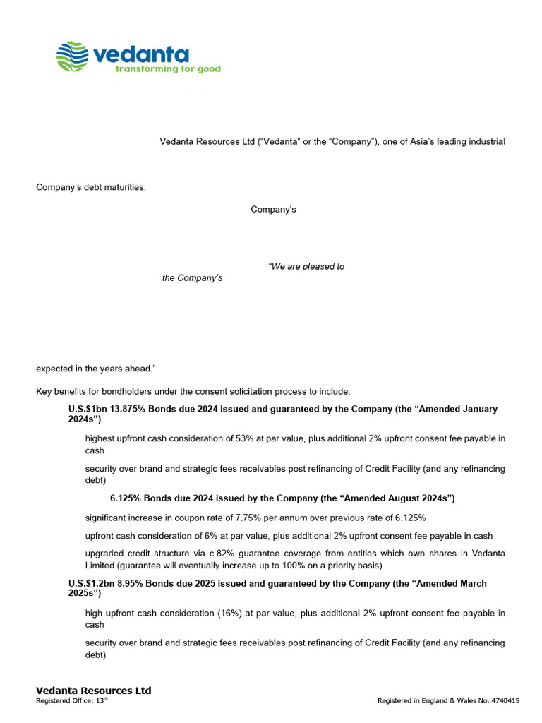 VRL Announces Plan To Ensure Sustainable Long Term Capital 15 Dec 2023 ...