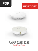 Fortiap U431F/U433F: Quick Start Guide | PDF | Ip Address | License