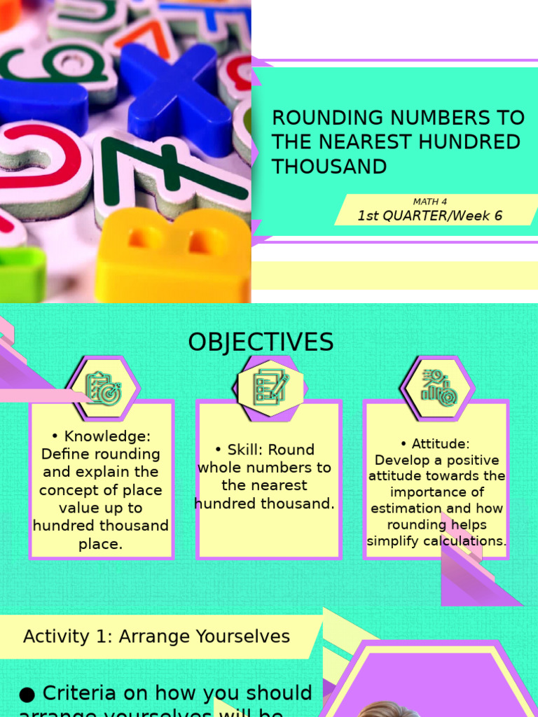 Rounding Numbers To The Nearest Hundred Thousand | PDF | Language Arts ...