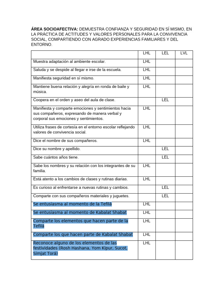 BOLETA MATERNAL 4 DAVID BENASAYANG - Docx Completo | PDF | Estudios de idiomas extranjeros
