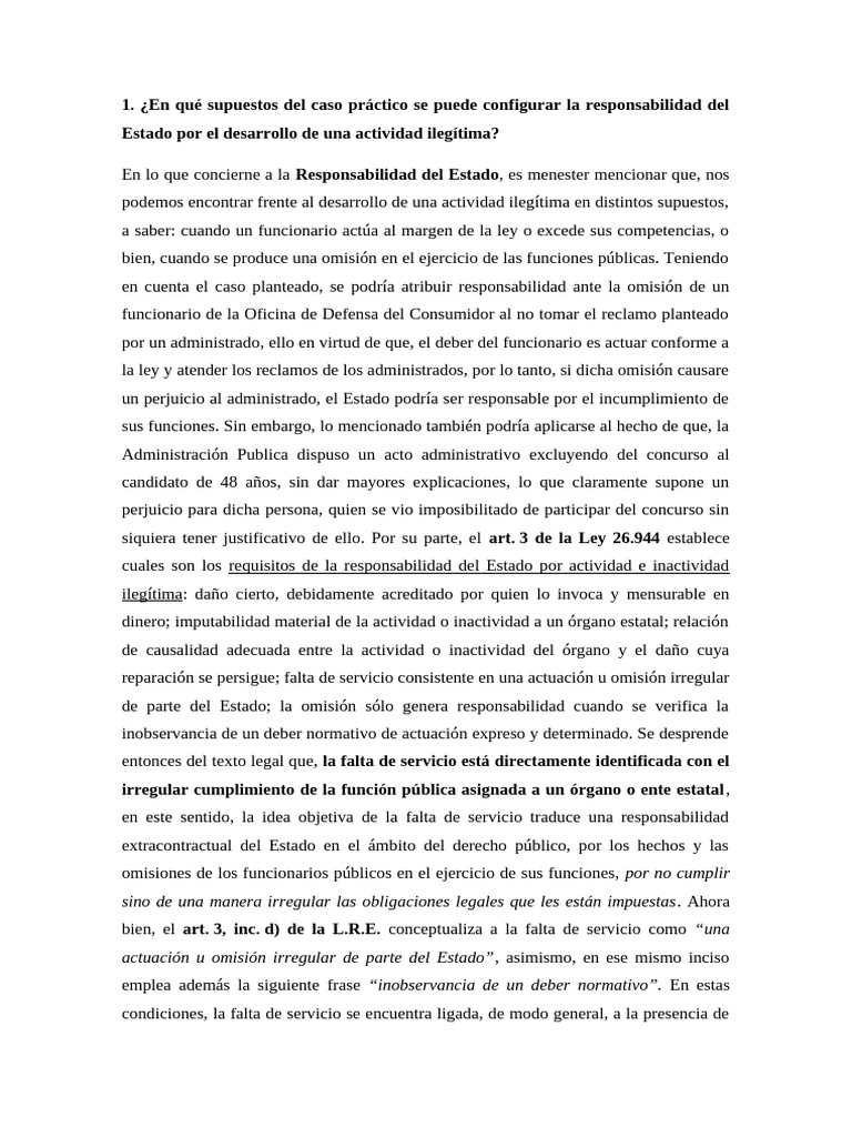 Entrega TP4 - Dcho. Administrativo | PDF | Protección al Consumidor | Los consumidores