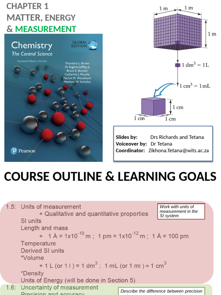 Chapter1 Measurement Small | PDF | Significant Figures | International System Of Units