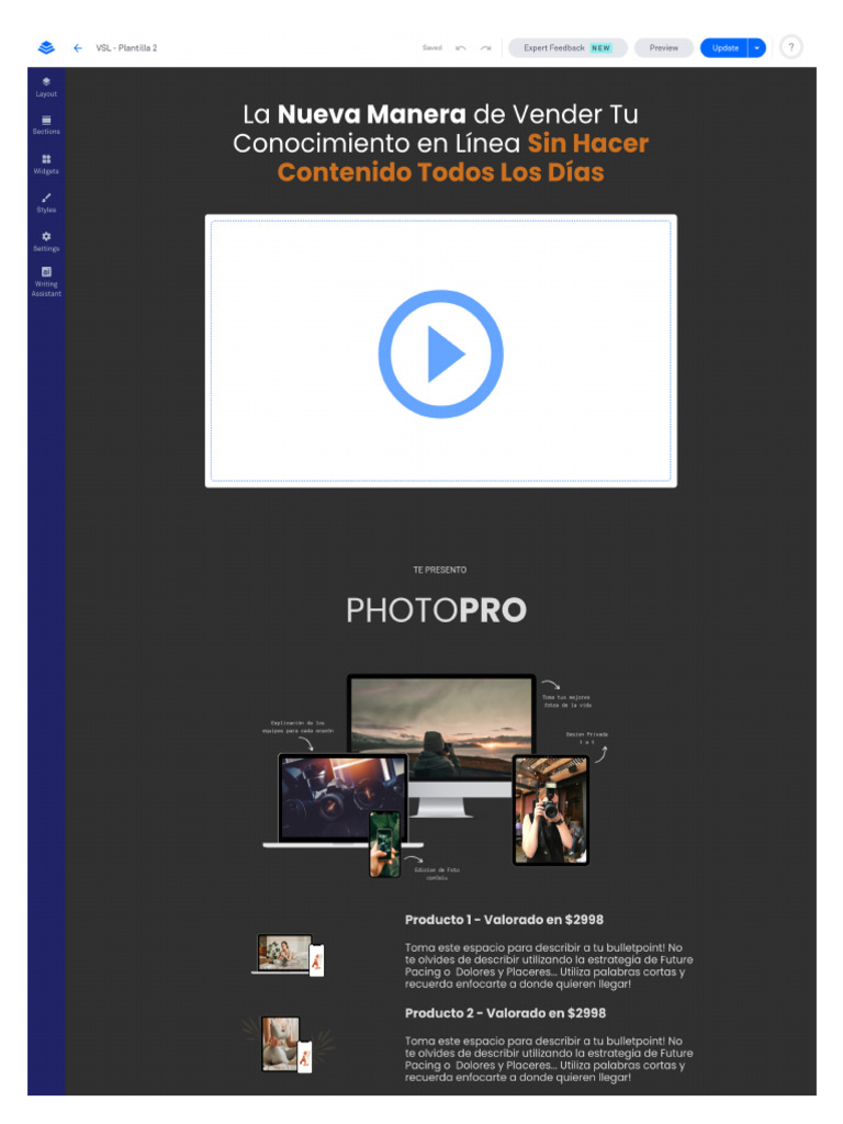 Plantilla 2 VSL | PDF