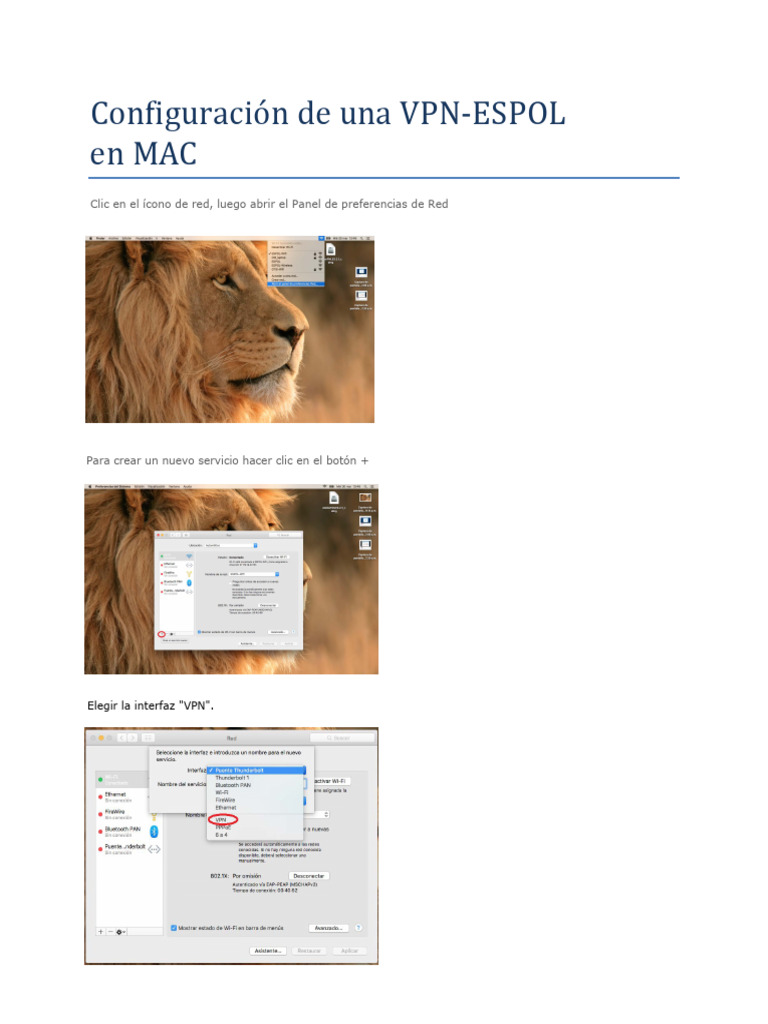 Configuracion-de-una-VPN-mac | PDF