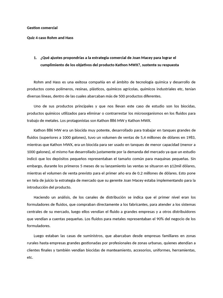 Estrategias para mejorar Kathon MWX | PDF | Producto (Negocio) | Publicidad