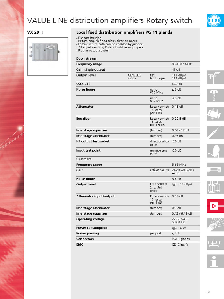 VX29H | PDF | Equalization (Audio) | Decibel