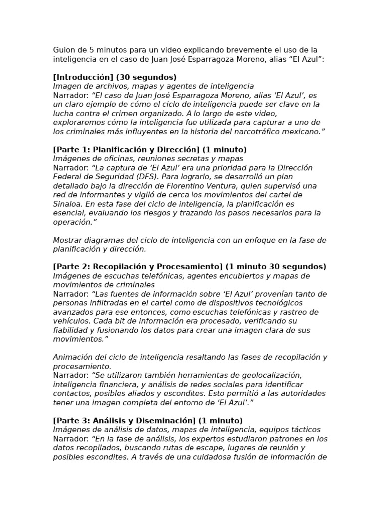 Guion 5 Minutos Azul | PDF | Informática