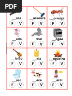 As Letras Falam PDF | PDF | Palavra | Fonema