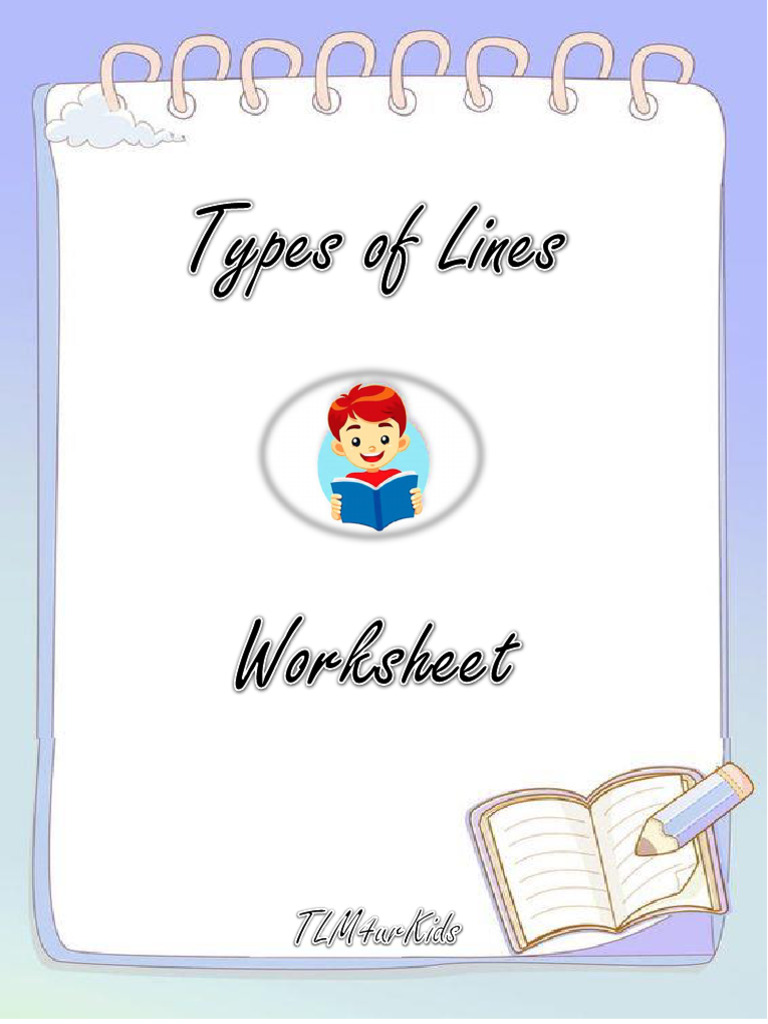 Types of Lines Worksheet | PDF