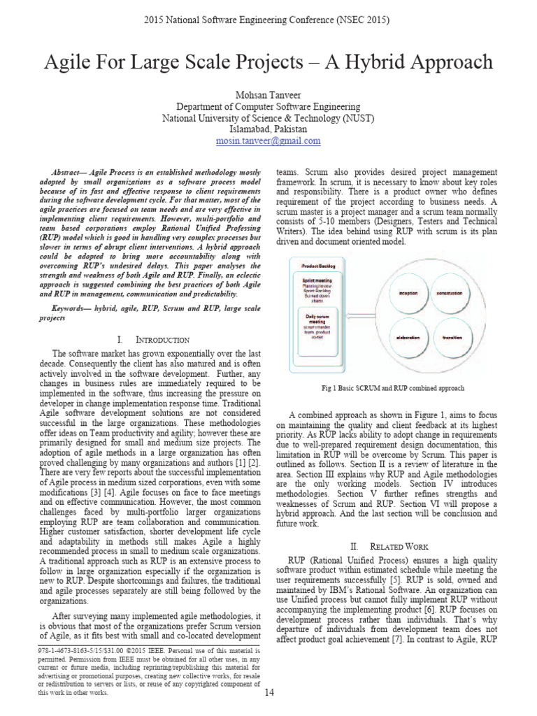 Agile_for_large_scale_projects__A_hybrid_approach (1) | PDF | Agile Software Development ...