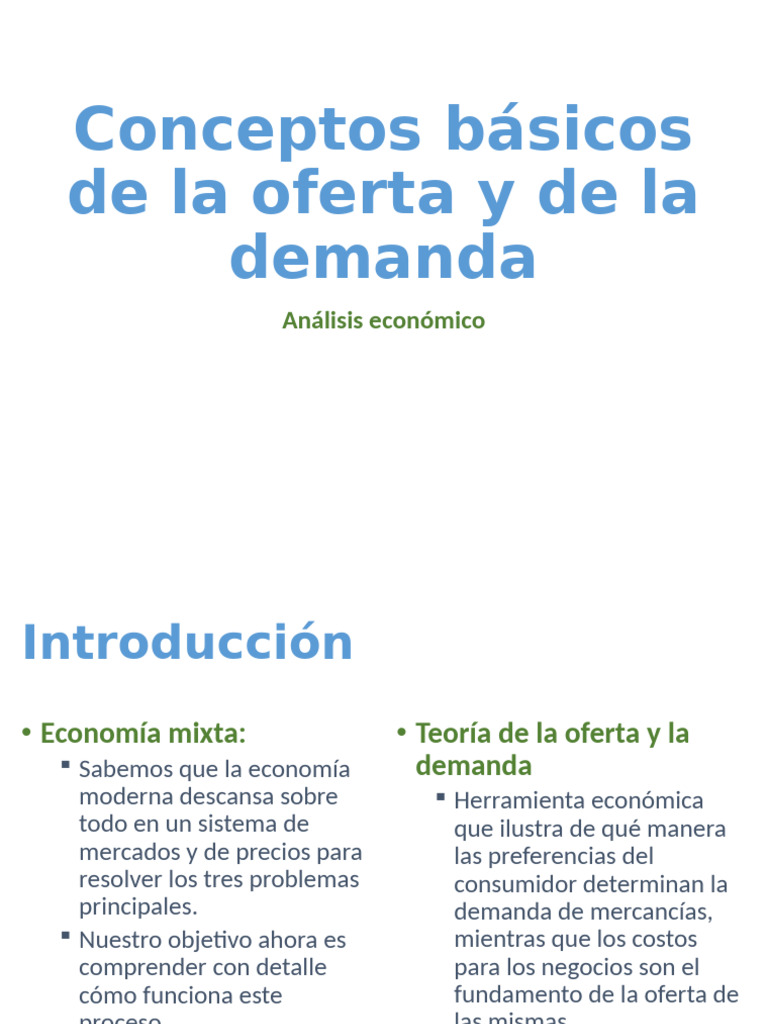1.3 Conceptos básicos de la oferta y de la demanda con aplicaciones ... 1.3 Conceptos básicos de la oferta y de la demanda con aplicaciones ...