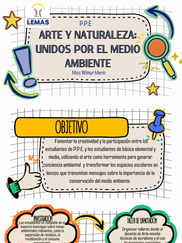 Arte y Naturaleza Unidos Por El Medio Ambiente | PDF | Residuos | Reciclaje