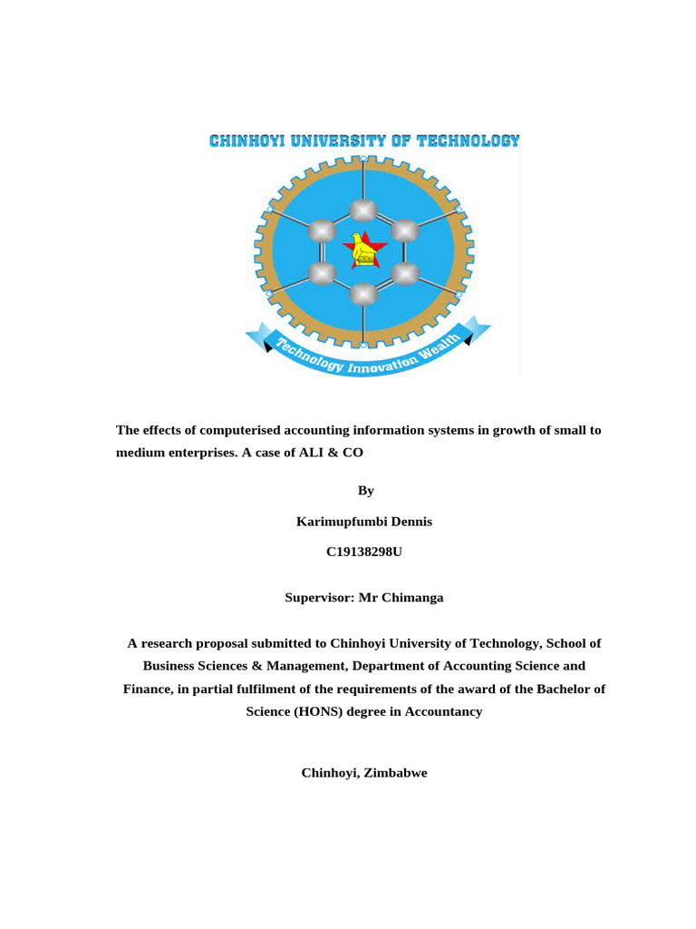 DENNIS K. Proposal- Final Draft | PDF | Sampling (Statistics) | Validity (Statistics)