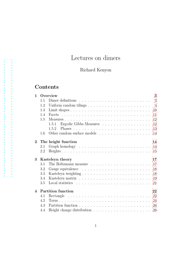 Lozenge Tilings | PDF | Measure (Mathematics) | Vertex (Graph Theory)